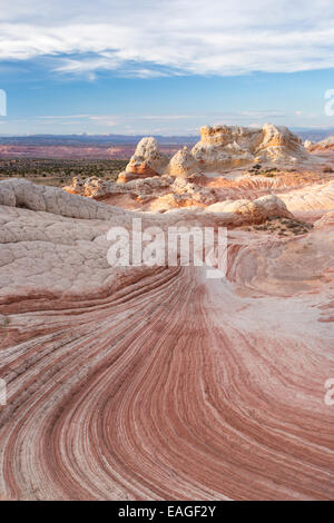 Rock formations in the White Pocket which is part of the Vermilion ...