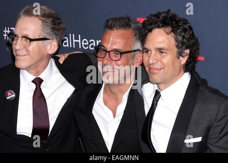 MANTELLO,RUFFALO, THE NORMAL HEART, 2014 Stock Photo - Alamy