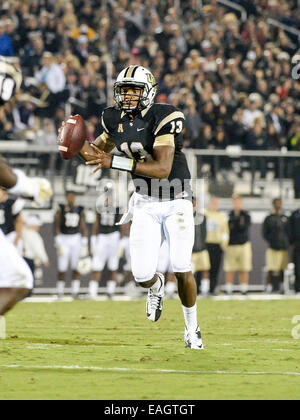 November 14, 2014 - Orlando, FL, U.S: UCF Mascot Knightro during 1st ...