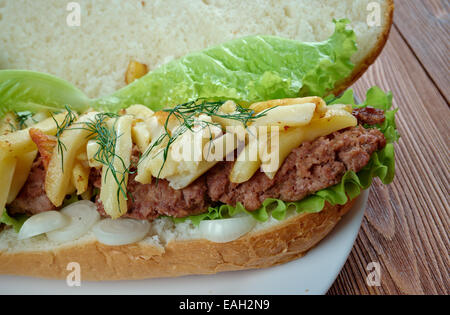 Gatsby - South African sandwich.Different varieties of Gatsbys include ...