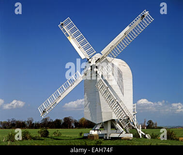 Chillenden Windmill, Kent, Restored Post Windmill Stock Photo - Alamy