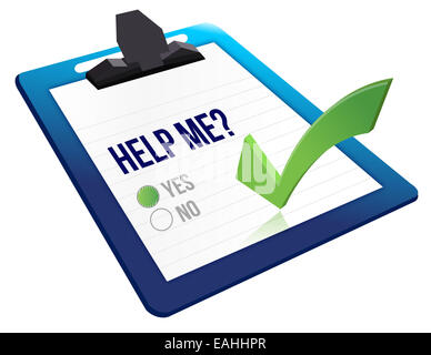 Survey questionnaire with the tick boxes Stock Photo - Alamy