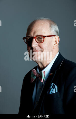 Geoffrey Wansell at the Oldie Literary Lunch 11-11-14 Stock Photo - Alamy