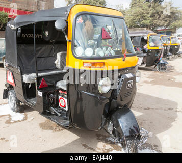 Cairo, Egypt. Auto rickshaw Stock Photo - Alamy
