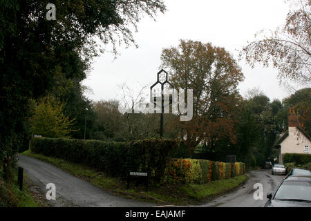 small village of westbere north east of city of canterbury kent uk ...