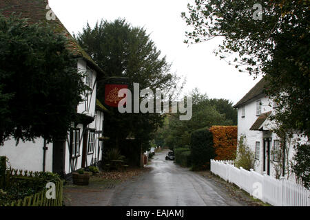 small village of westbere north east of city of canterbury kent uk ...