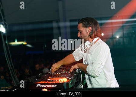 Copenhagen, Denmark, November 15th, 2014: Dutch Electronic dance DJ ...