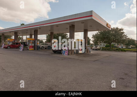 Shell Circle K Gasoline Station in The Villages, Florida USA Stock ...