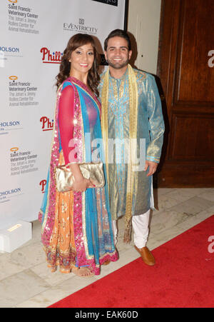 Jimmy and Johari Rollins Bollywood Night at Union League with his ...