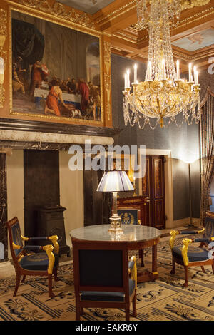 Chamber in the Royal Palace (Dutch: Koninklijk Paleis) in Amsterdam ...