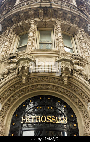 petrossian restaurant in the alwyn court building manhattan usa Stock ...