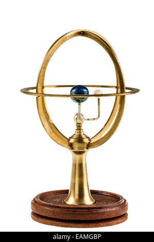 An orrery is a mechanical model of the solar system that illustrates or ...