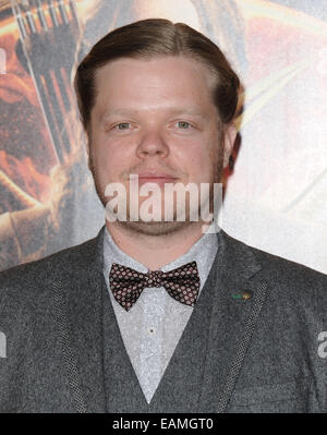 Elden Henson attending "The Hunger Games: Mockingjay - Part 1" Premiere ...
