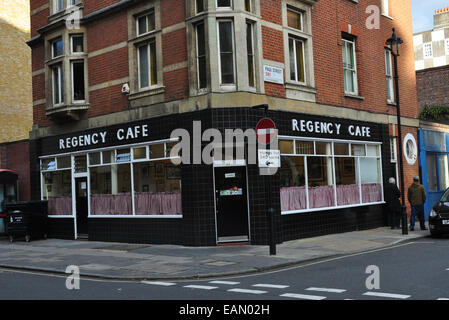 Regency Cafe, Westminster, London Stock Photo - Alamy