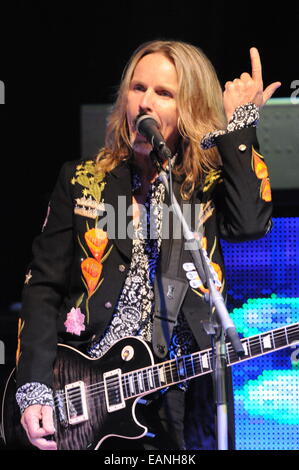 Westbury, New York, USA. 14th Nov, 2014. 'STYX' performing live in ...