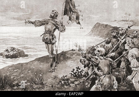 Vasco Nunez De Balboa Stock Photo - Alamy