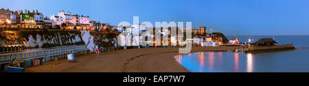 Broadstairs Beach and Harbour Seafront Photography Stock Photo - Alamy
