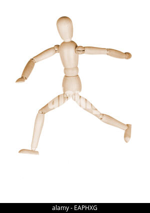 wooden dummy in a single pose Stock Photo - Alamy