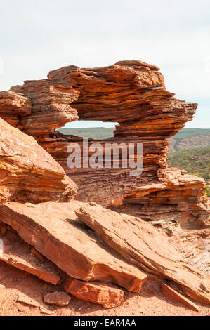 Nature's Window, Kalbarri NP, WA, Australia Stock Photo - Alamy