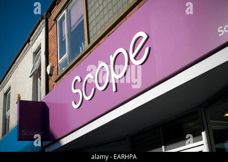 scope disability disabled charity shop shops National Spastics Society ...