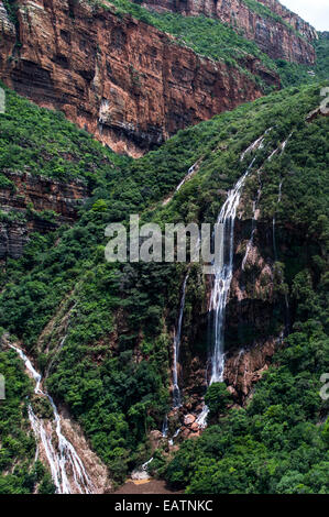 The Kadishi Tufa Waterfall. Blyde River Canyon, Mpumalanga, South ...