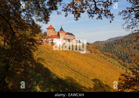 Schloss Eberstein castle, Obertsrot, Gernsbach, Murgtal valley, Black Forest, Baden-Wuerttemberg ...