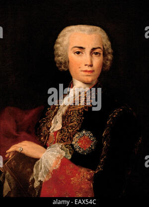 Farinelli (1705 – 1782), Carlo Broschi, performs for King Ferdinand VI ...