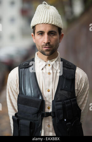 Berlin, Germany. 19th Nov, 2014. The bloggers David Roth poses in ...