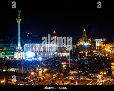 Euromaidan 2014 protests in Kiev, Ukraine Stock Photo - Alamy