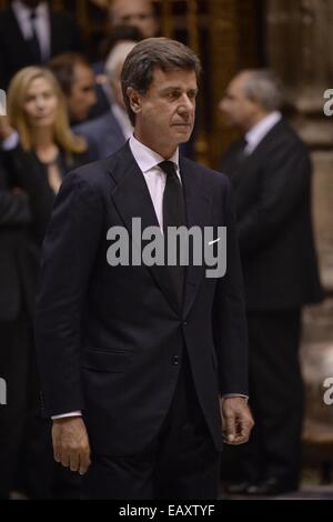 Cayetano Martínez de Irujo after the presentation of the XXIII ...