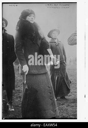 (Mrs. Alfred Duggan), Viscountess Curzon, Photograph shows Grace Elvina ...