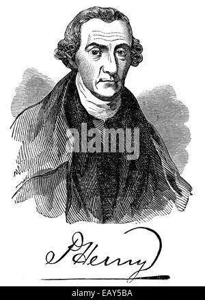 Patrick Henry (1736-1799), American revolutionary, 1775 (1935).Artist ...