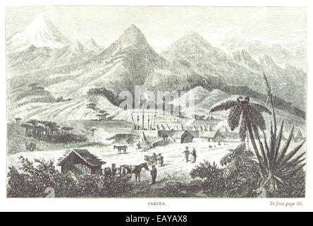 The illustration from the 1873 Alexander, featuring the Gate Pah ...