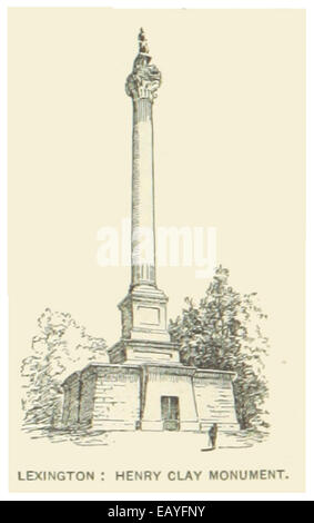 Map of Henry in Kentucky Stock Photo - Alamy