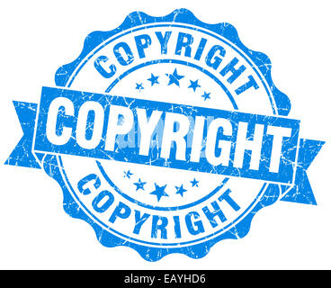 secure blue round grunge stamp on white Stock Photo - Alamy