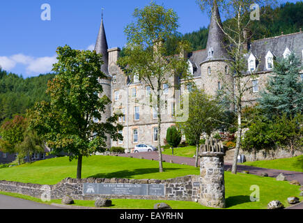 Scotland Trossachs hotel Tigh Mor Stock Photo - Alamy