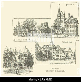 This 1891 illustration depicts Ohio University in Athens, Ohio ...
