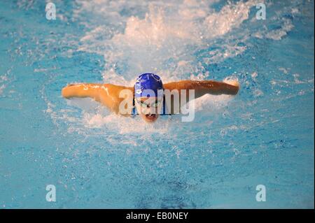 100 m papillon dames, Marie WATTEL of Montpellier metropole natation ...