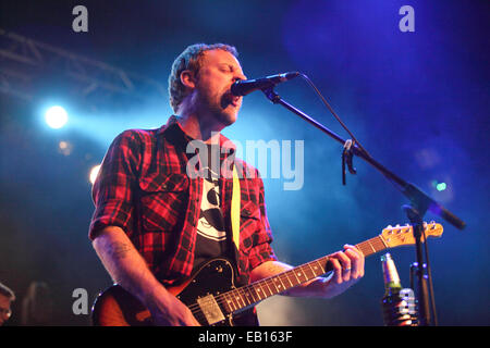 Dennis Michael Ryan of Deer Tick during the Summerfest Music Festival ...