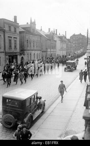 people, men, 1930s, Germany, members of the Reichsarbeitsdienst (Reich ...