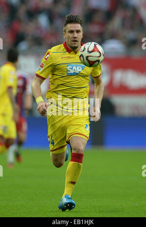 Hoffenheim's Ermin Bicakcic in action during the German Bundesliga ...