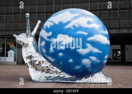 Artistic Snail Exhibition (2014) outside Museum of the Occupation of ...