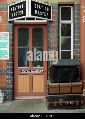 Kidderminster Railway Museum on the Severn Valley Railway Stock Photo ...