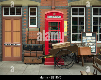Kidderminster Railway Museum on the Severn Valley Railway Stock Photo ...