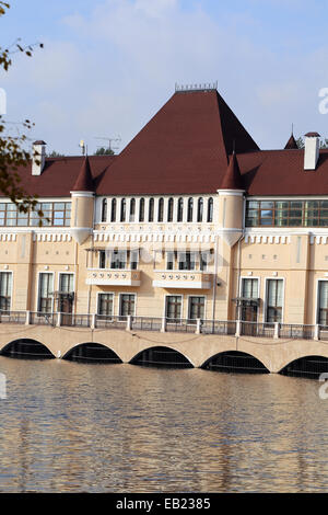 house near the water is photographed close up Stock Photo - Alamy