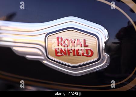 Royal Enfield Logo Stock Photo - Alamy