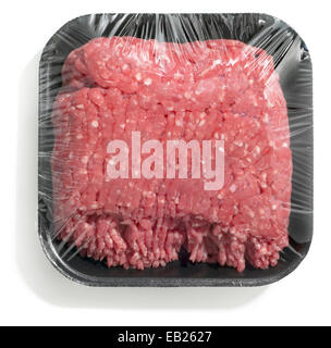 Packaged Beef Patties Stock Photo - Alamy