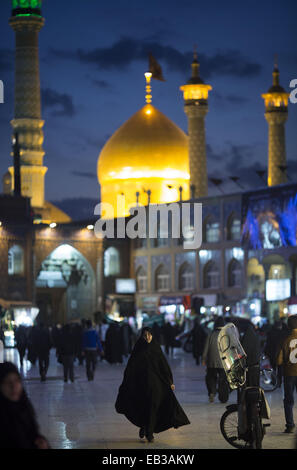 Qom, Iran. 24th Nov, 2014. November 24, 2014 - Qom, Iran - Two clerics ...