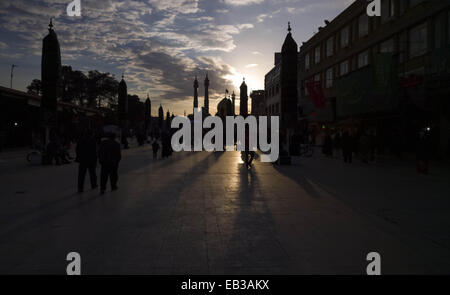 Qom, Iran. 24th Nov, 2014. November 24, 2014 - Qom, Iran - Two clerics ...