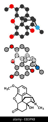 Oxycodone drug molecule Stock Photo - Alamy